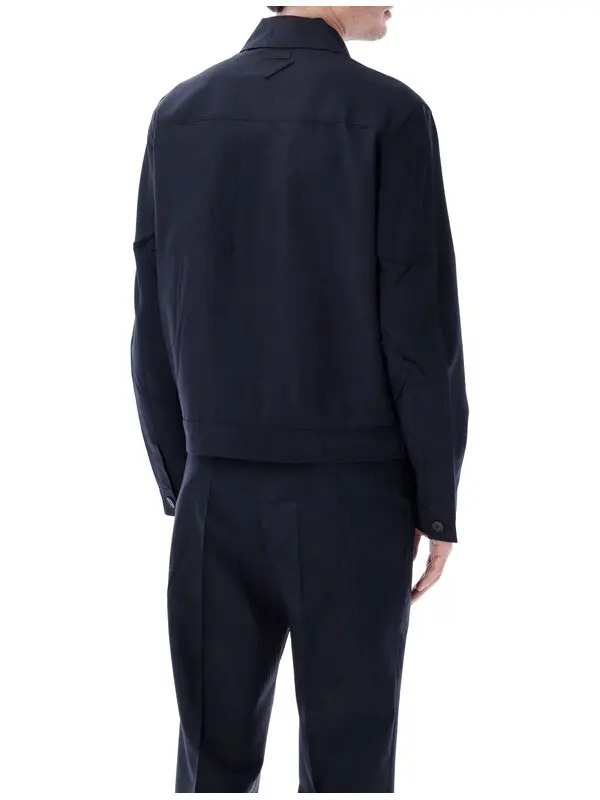 Prada Long-sleeved Button-up Jacket