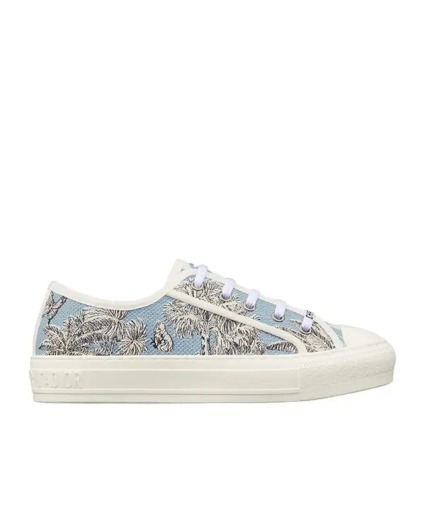 Dior Riviera Walk'n' Sneaker With Logo Detailing - Space Blue And White