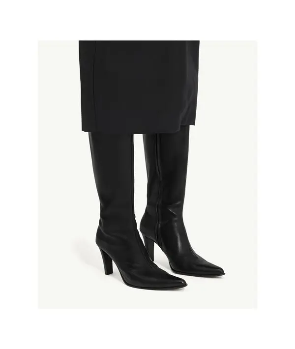 MAISON MARGIELA Pointed-toe High Heel Boots - Black