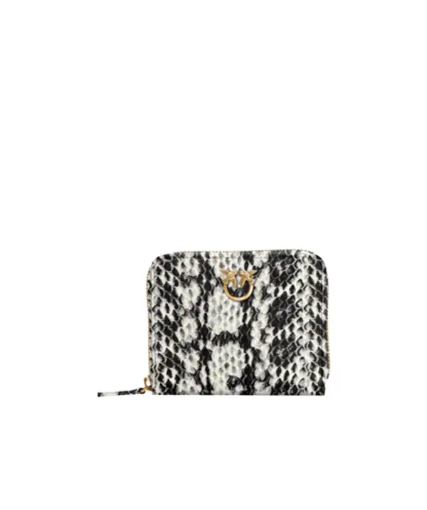 Pinko Zipper Wallet - Black