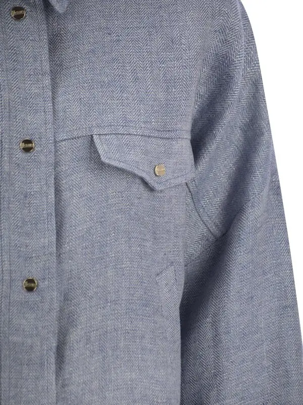 Herno Long-sleeved Shirt With Flap Pockets - No