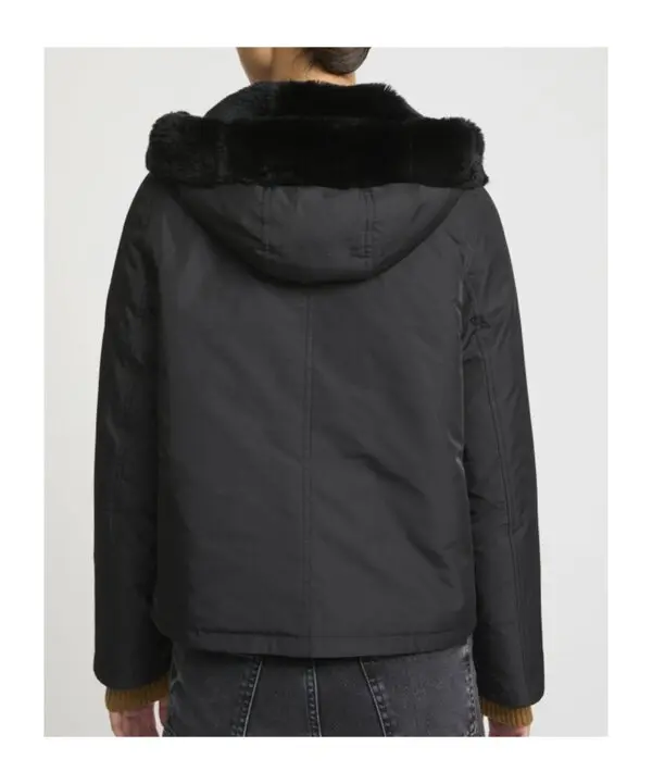 YVES SALOMON Hooded Jacket