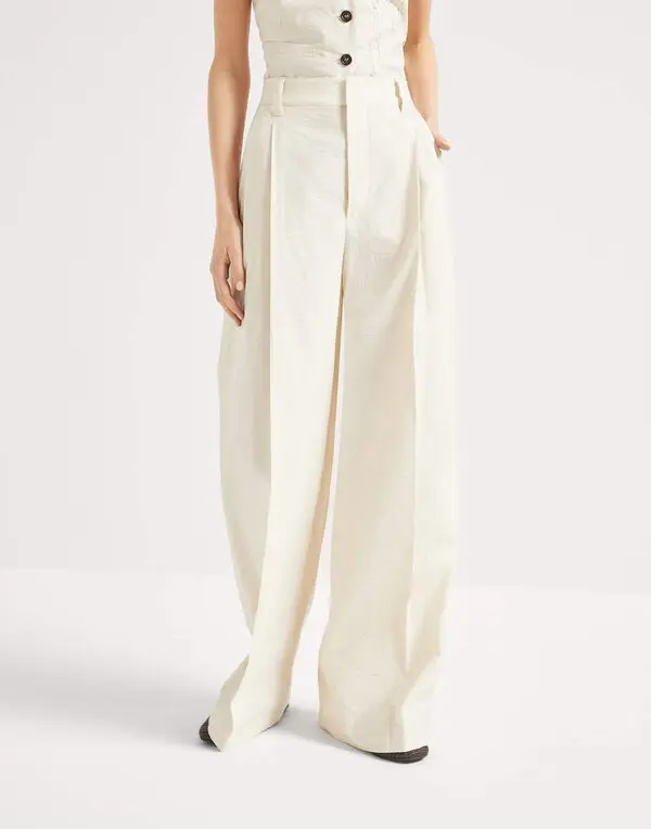 Brunello Cucinelli Tailored Wide-leg Trousers