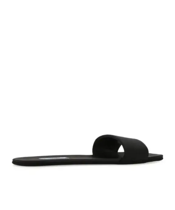 Prada Silk Satin Slipper Set With Travel Pouch