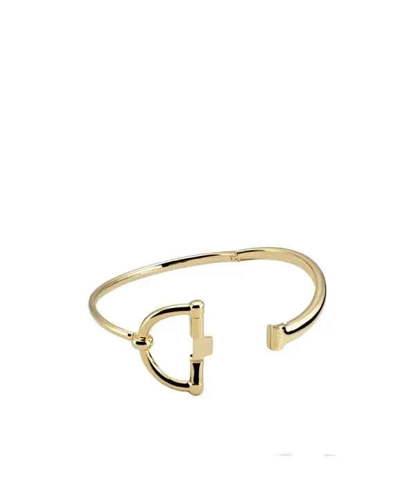Gucci Half Horsebit Necklace - Gold Tone