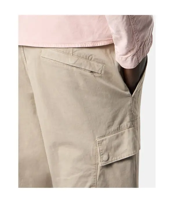 Stone Island Slim Fit Cargo Bermuda Shorts - Desert