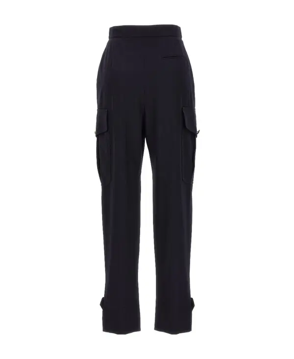 Alexander McQueen Straight-leg Cargo Pants With Button Pockets