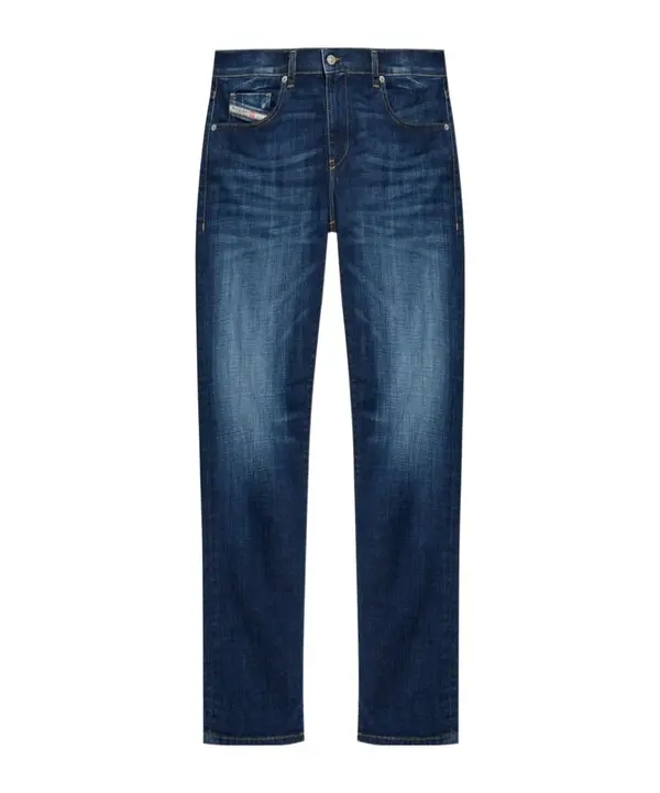 DIESEL® D-strukt Logo Patch Jeans