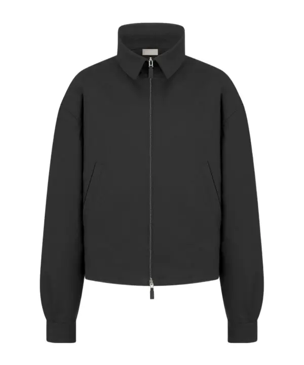 Dior Couture Zip-up Blouson Jacket - Black