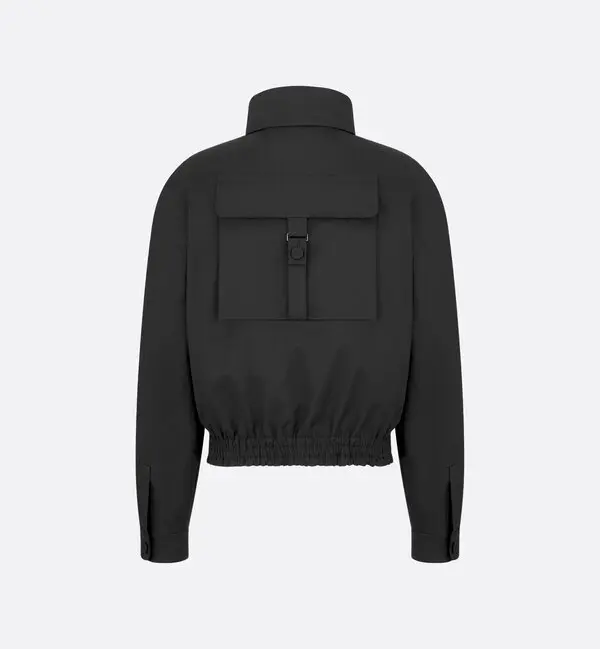 Dior Couture Zip-up Blouson Jacket - Black