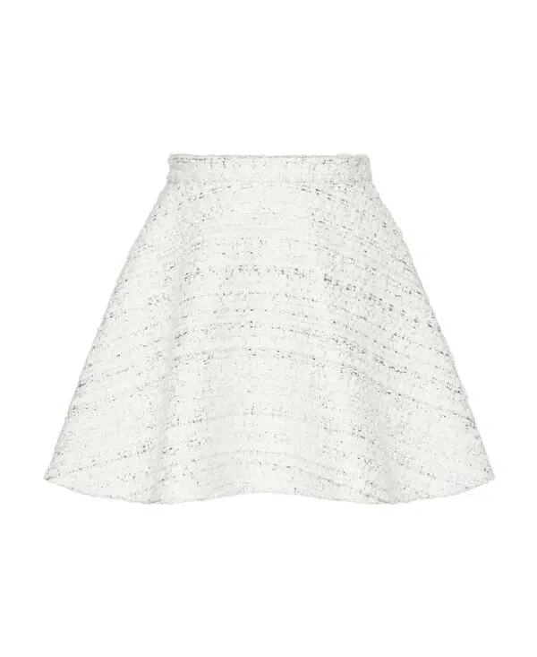 Valentino Garavani High Waist Logo Skirt - No
