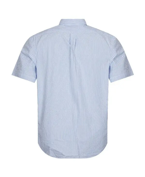 Polo Ralph Lauren Embroidered-logo Candy Stripe Shirt