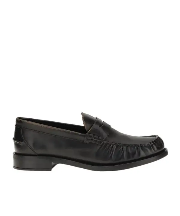 Prada Ruched Slip-on Loafers