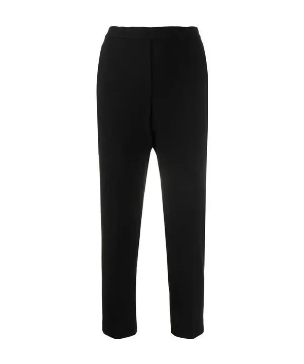 Theory Treeca Pull-on Tailored Pants - Black