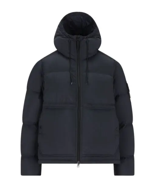 Stone Island Drawstring Hooded Puffer Jacket
