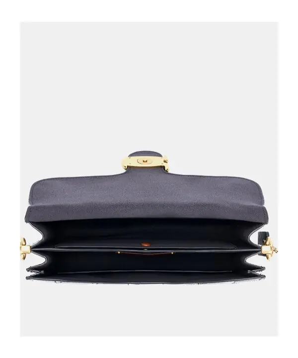 COACH Chain Tabby Shoulder Bag - Black