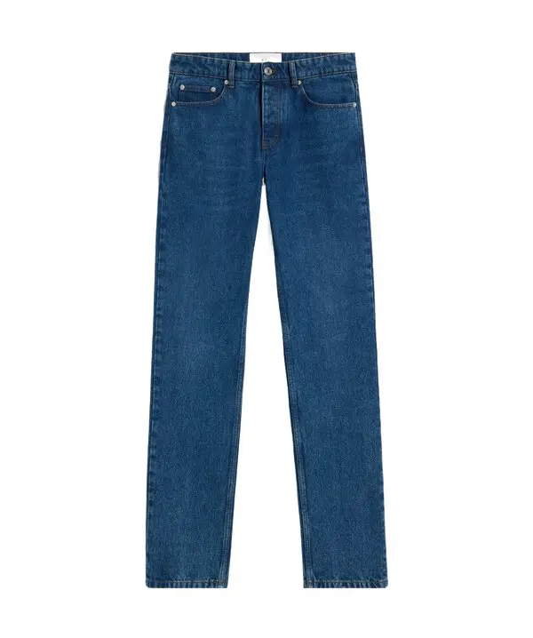 AMI Paris Mid-rise Straight-leg Jeans
