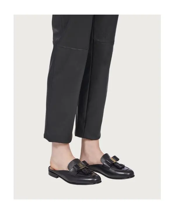 FERRAGAMO Vara Bow Tassel Mules
