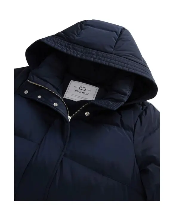 Woolrich Alsea Hooded Down Jacket - Black