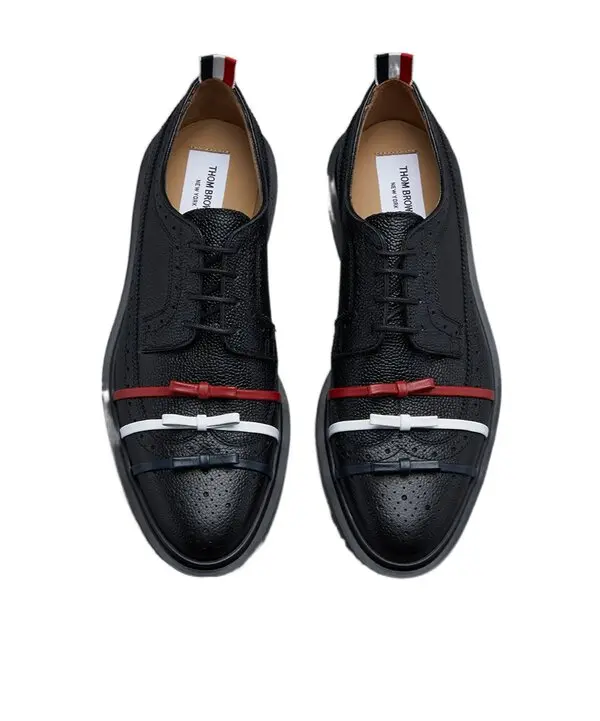 Thom Browne Longwing Brogues With Bow Detailing