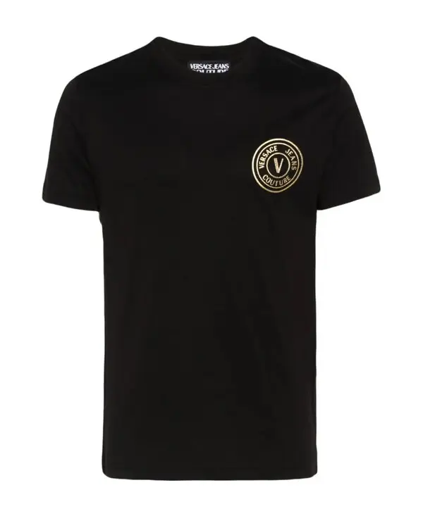 Versace Logo-printed Crewneck T-shirt