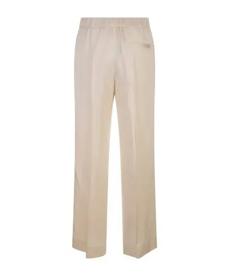 JIL SANDER Wide-leg Trousers With Elastic Waist - Nude
