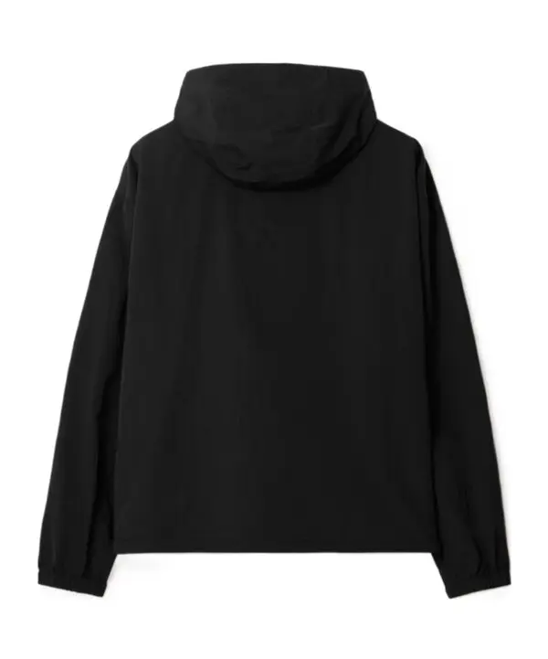 Burberry Equestrian Knight Motif Zipped Hooded Jacket