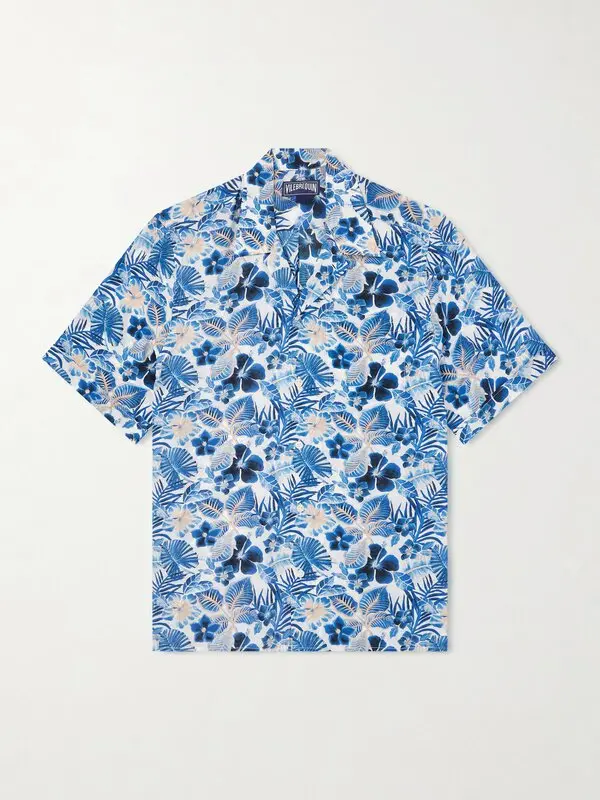 Vilebrequin Charli Camp-collar Printed Shirt