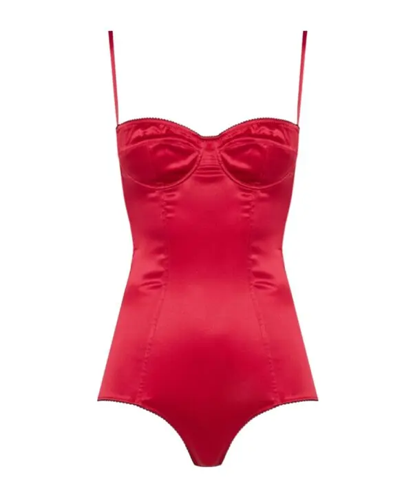 Dolce & Gabbana Satin Bodysuit
