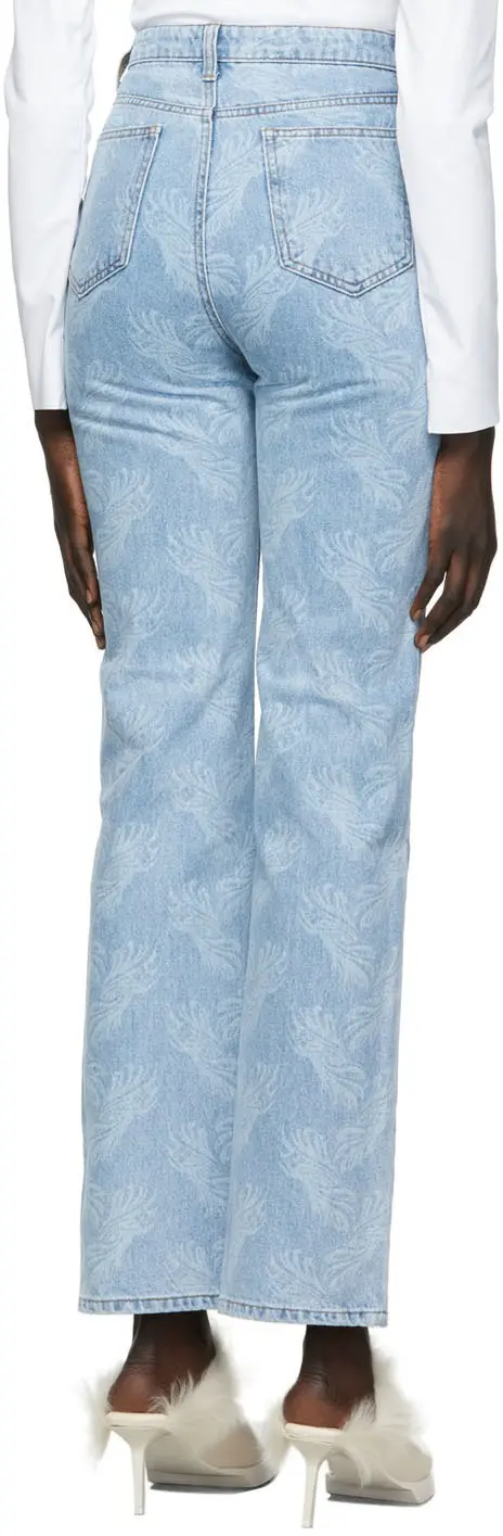 We11Done Paisley Print Jeans