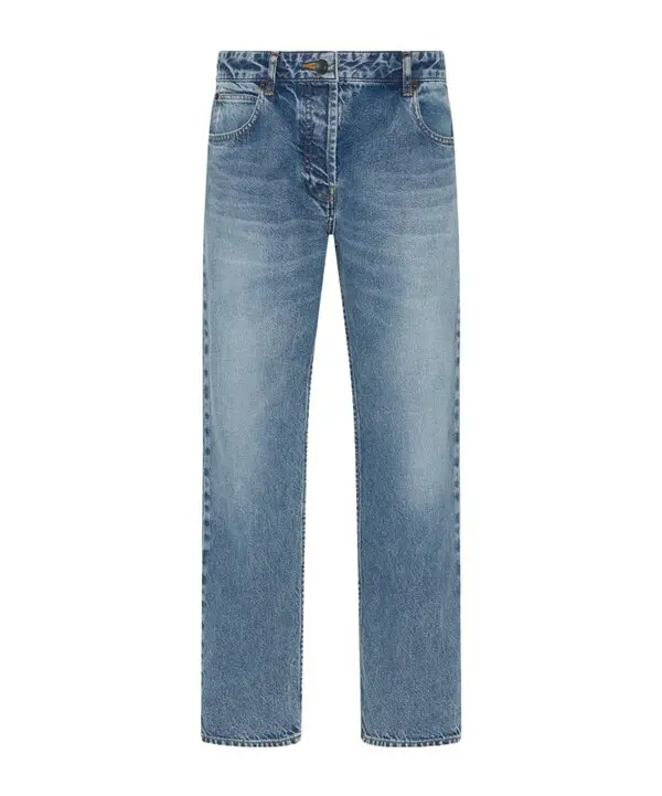 THE ROW Belt Loop Jeans - Medium Blue