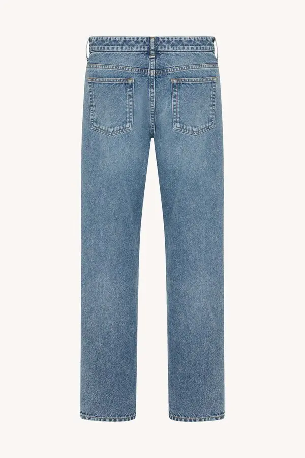 THE ROW Belt Loop Jeans - Medium Blue