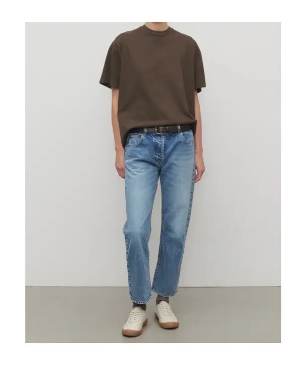 THE ROW Belt Loop Jeans - Medium Blue