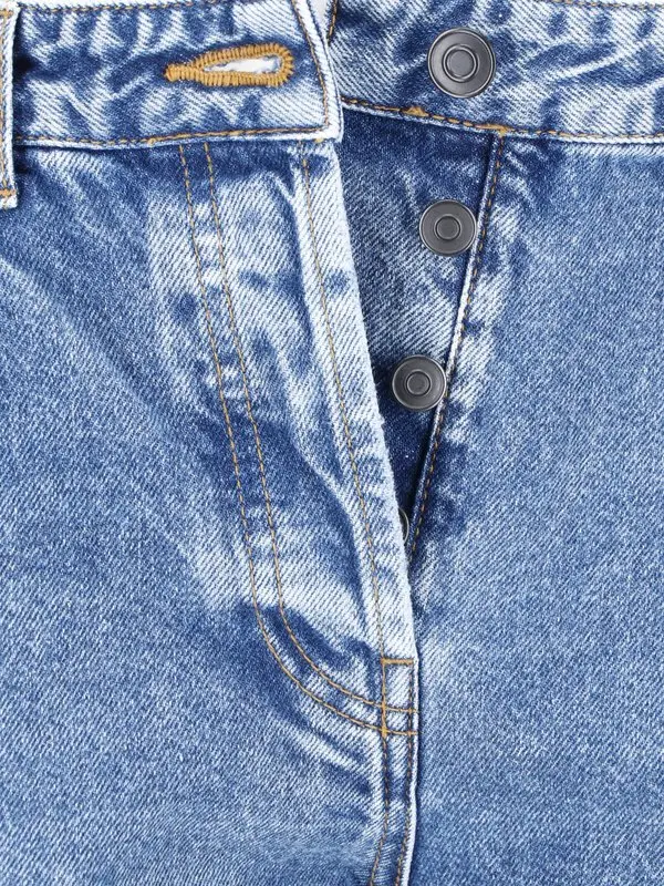 THE ROW Belt Loop Jeans - Medium Blue