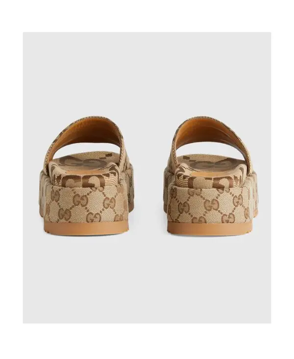 Gucci Angelina Open Toe Platform Sandals