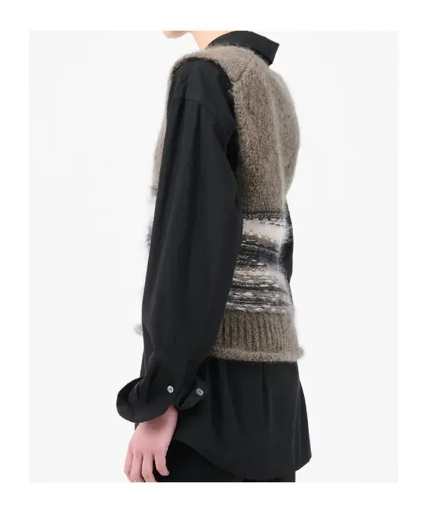 Our Legacy Sleeveless Striped Knit Vest