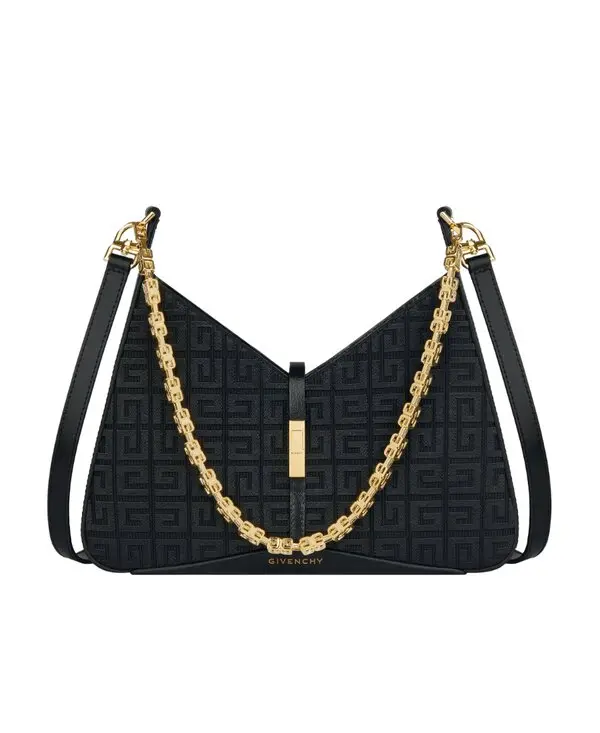 Givenchy Logo Embroidered Cut Out Small Shoulder Bag