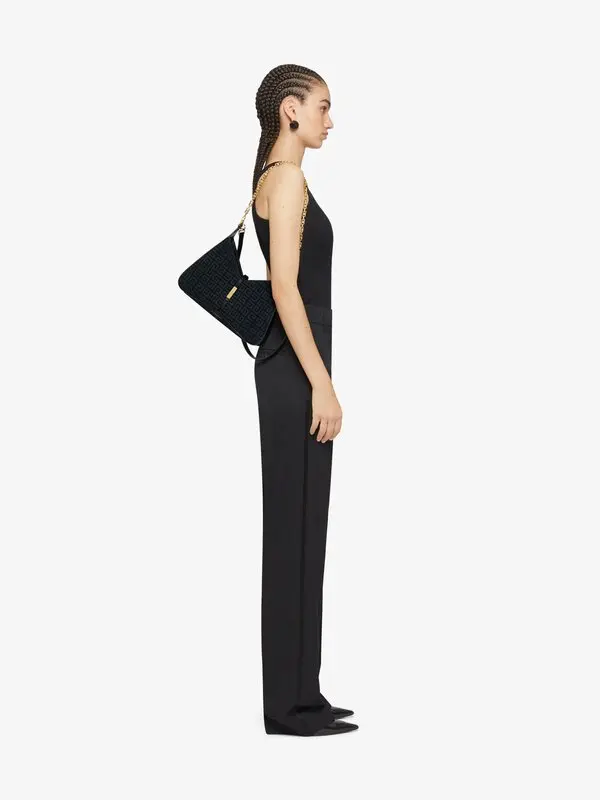 Givenchy Logo Embroidered Cut Out Small Shoulder Bag