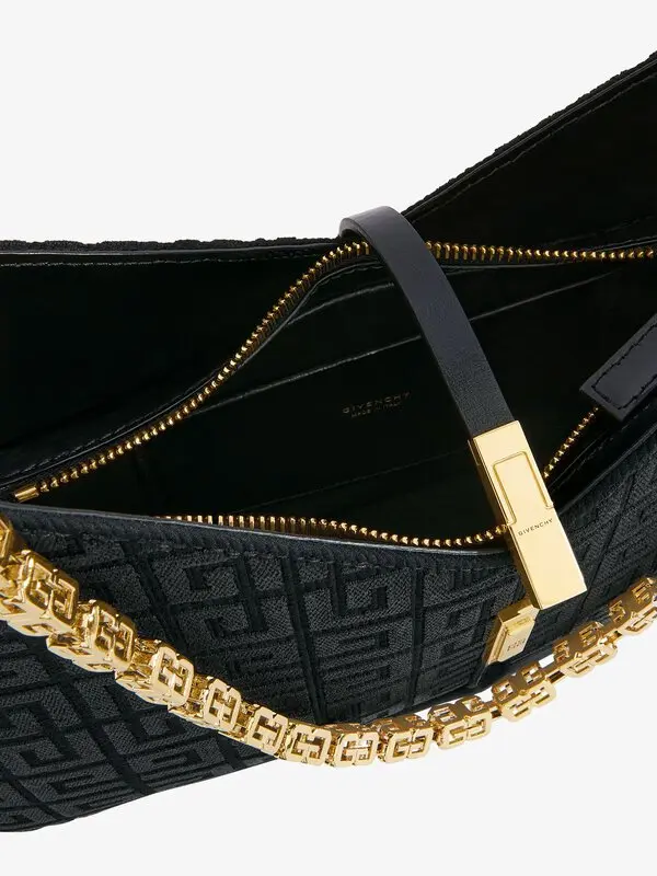Givenchy Logo Embroidered Cut Out Small Shoulder Bag