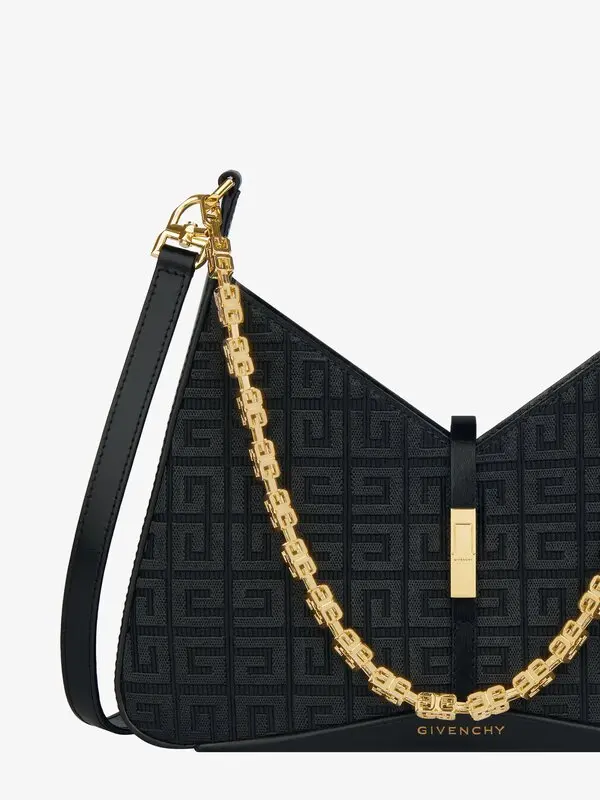 Givenchy Logo Embroidered Cut Out Small Shoulder Bag