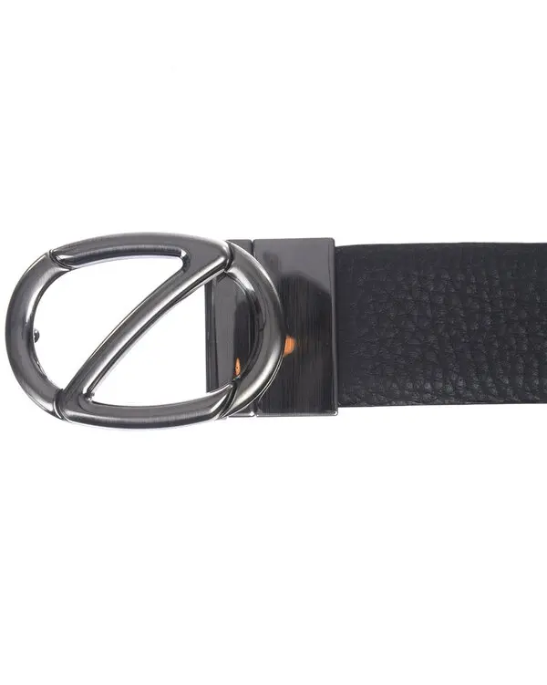 Zegna Logo Belt