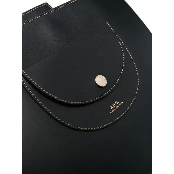A.p.c. Le Pocket Leather Shoulder Bag