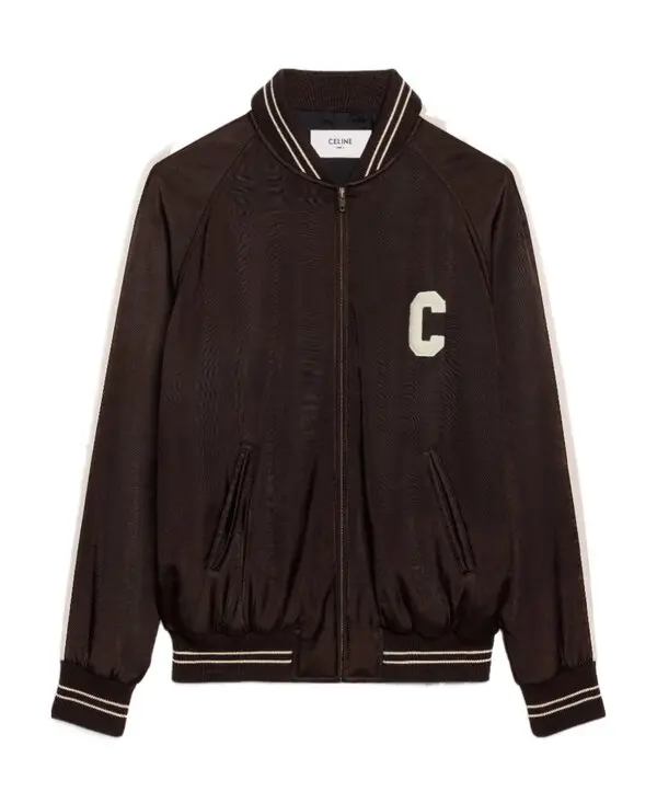 Celine Teddy Souvenir Jacket - Brown