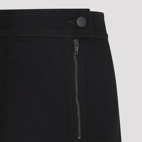 LEMAIRE Asymmetric Panelled Midi Skirt