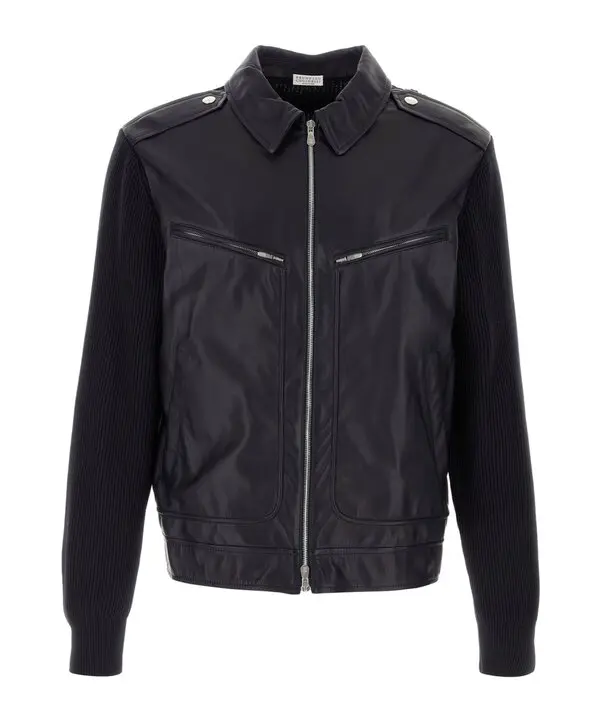 Brunello Cucinelli Padded Zipped Jacket
