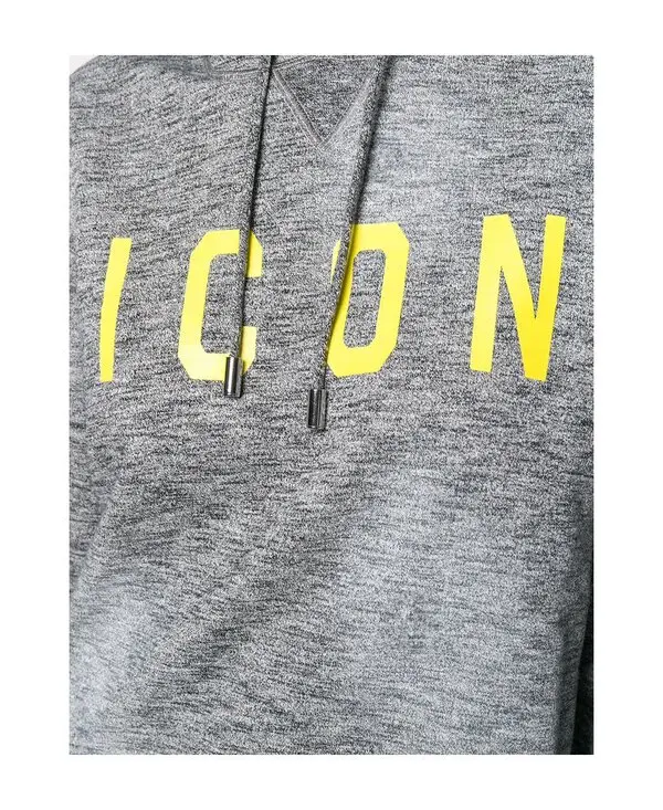 Dsquared2 Icon Hooded Sweater - Gray