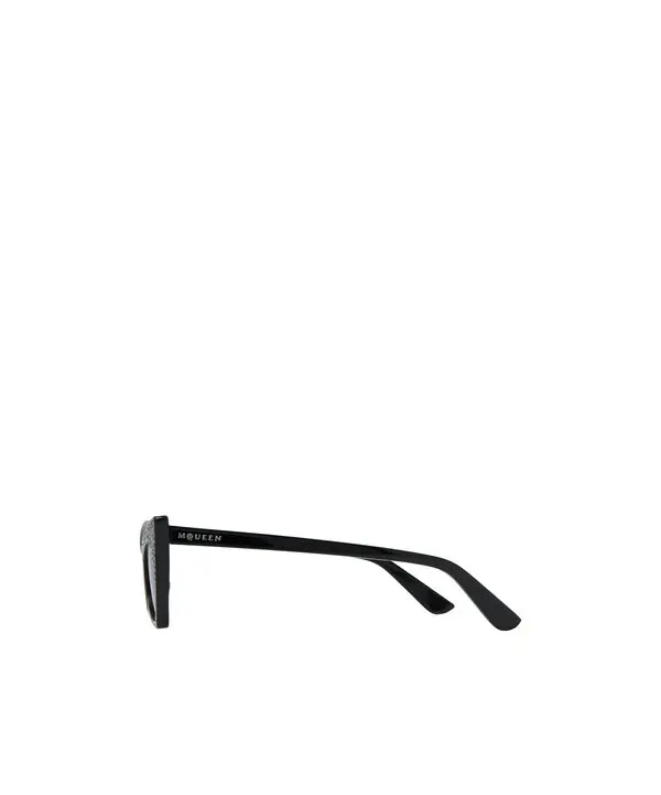 Alexander McQueen Embellished Cat-eye Sunglasses