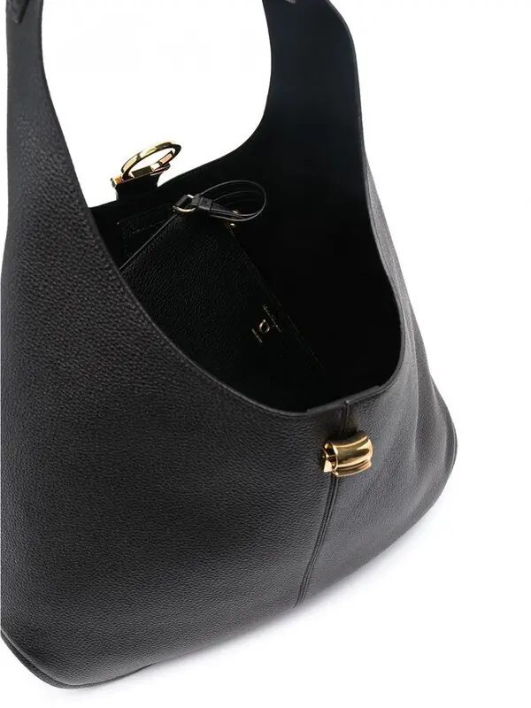 FERRAGAMO Gancini Logo Grain Handbag