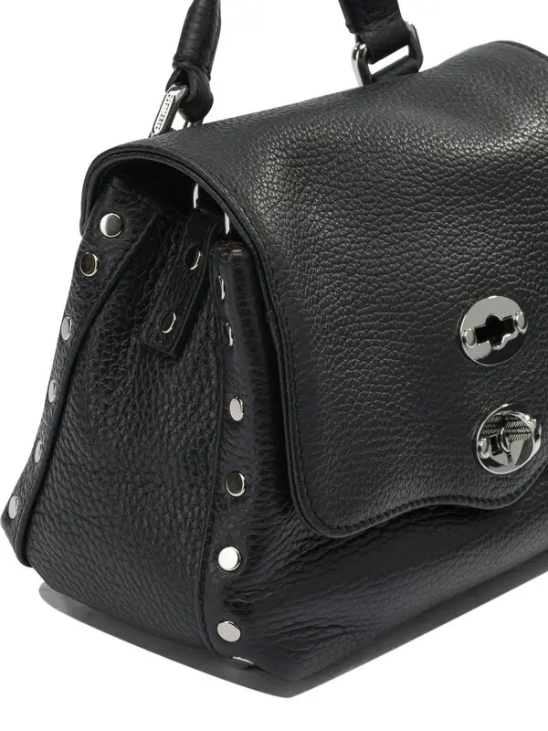ZANELLATO Logo Handbag - Black