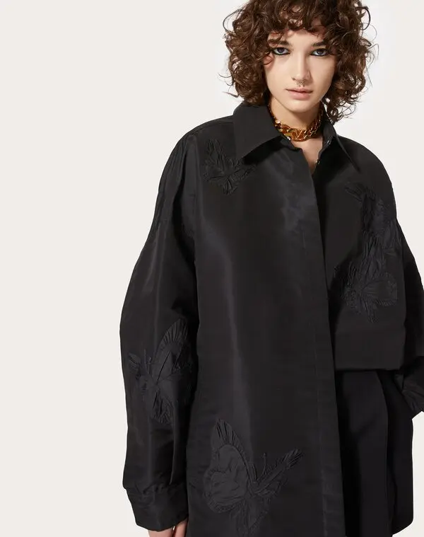 Valentino Garavani Butterfly Embroidered Shirt